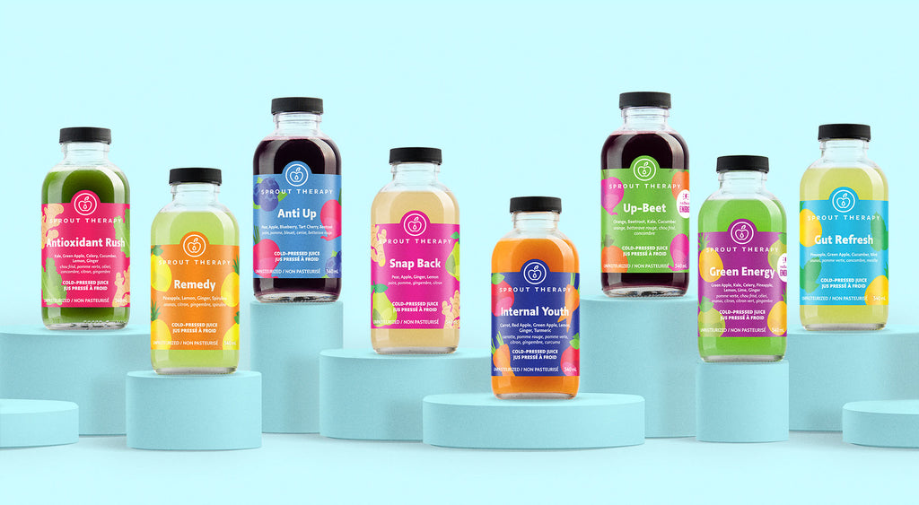 Fresh Press Juicery – 100% Cold-Pressed Juices | Sprout Therapy